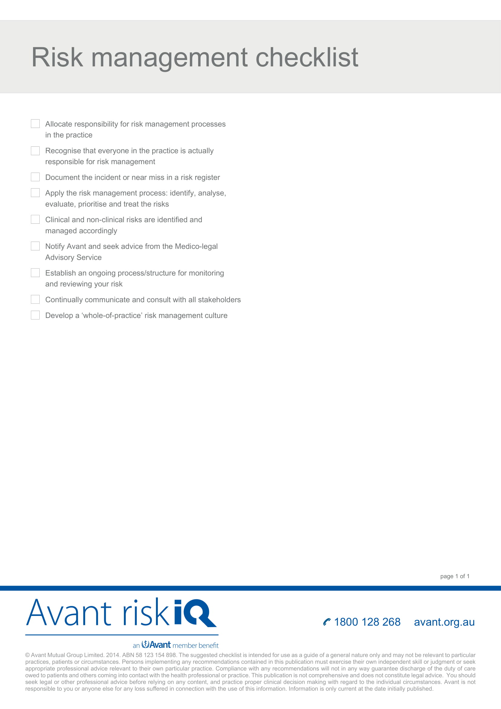 Printable Risk Management Checklist Examples Pdf Examples Risk Images Printable Risk Management Checklist Examples Pdf Examples Risk Images
