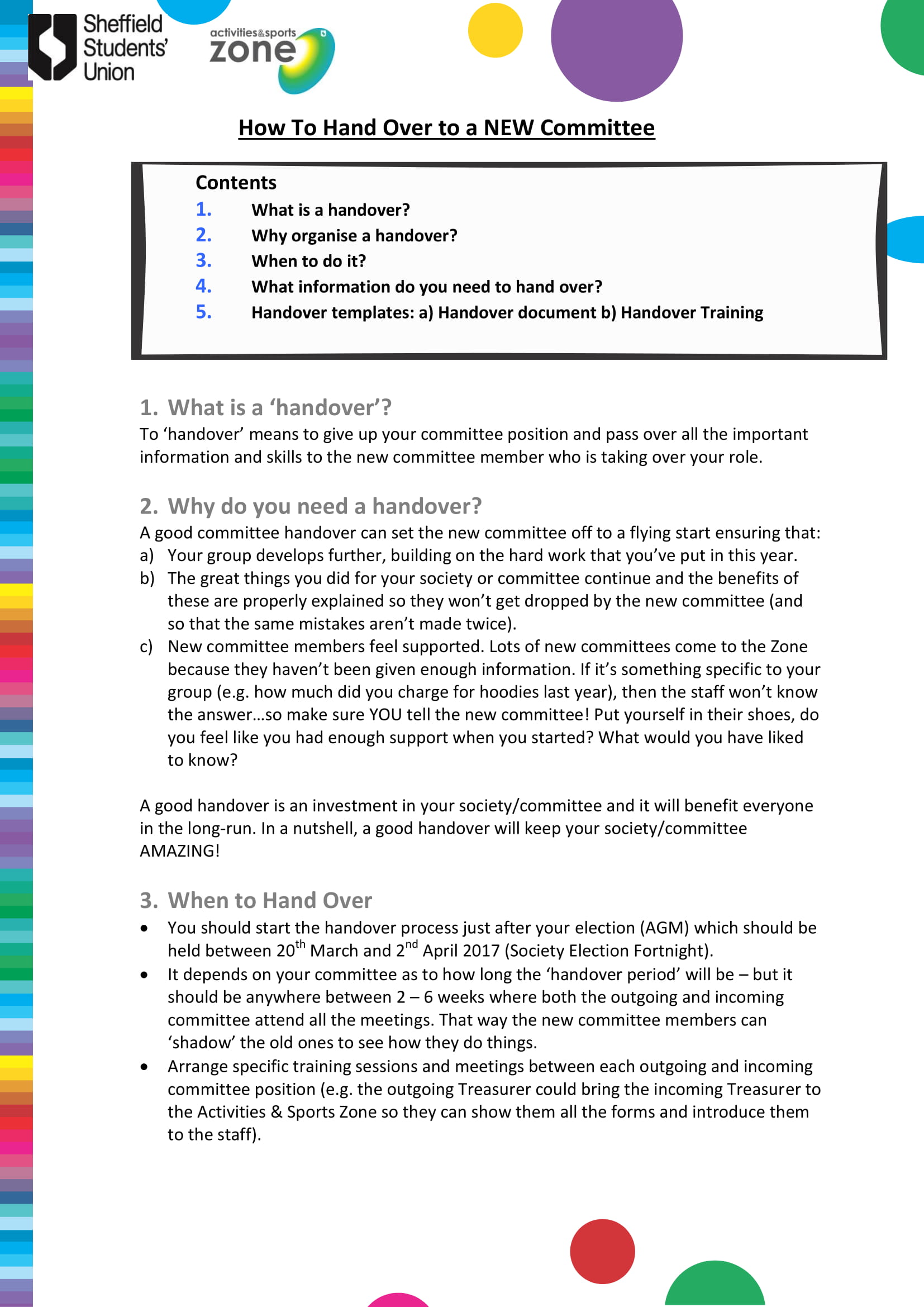 Handover Agreement Template Rezfoods Resep Masakan Indonesia