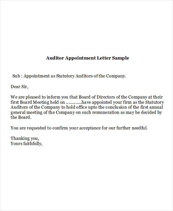  Acceptance Of Appointment Appointment Acceptance Letter Sample 2019 
