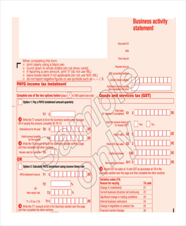 Business Statement - 9+ Examples, Format, Pdf | Examples