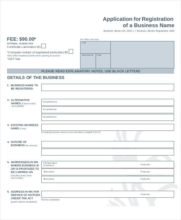 Business Application - 26+ Examples, Format, Pdf | Examples