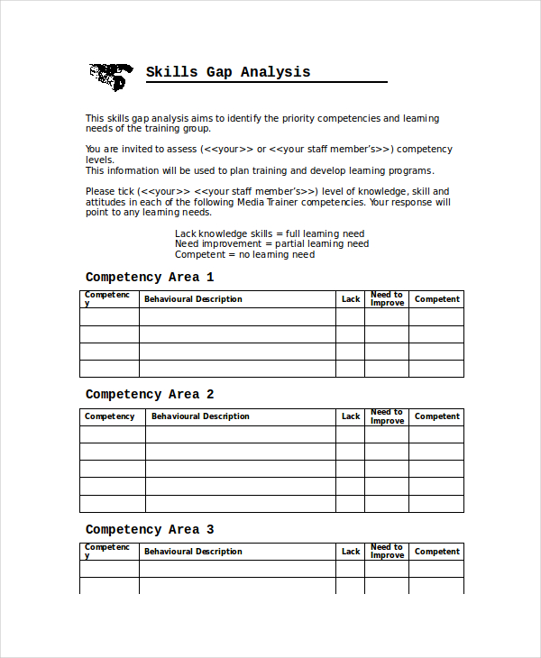 Gap Analysis - 27+ Examples, Format, Pdf | Examples