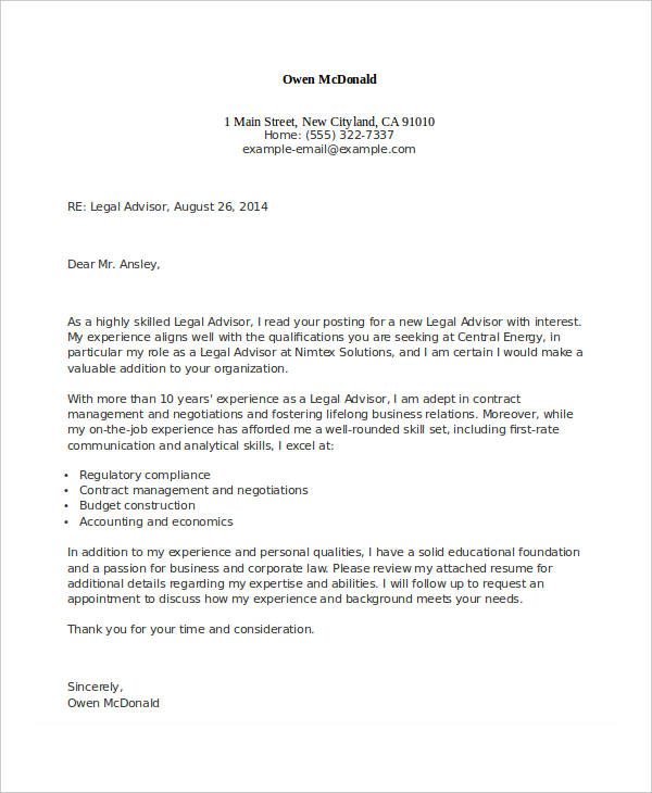Appointment Letter Examples 79 Samples In PDF Google Docs Pages DOC