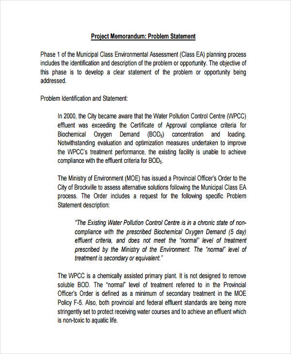 Problem Statement 17 Examples Format Pdf Examples