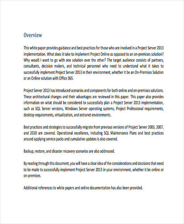 Implementation Plan - 69+ Examples, Format, Pdf | Examples