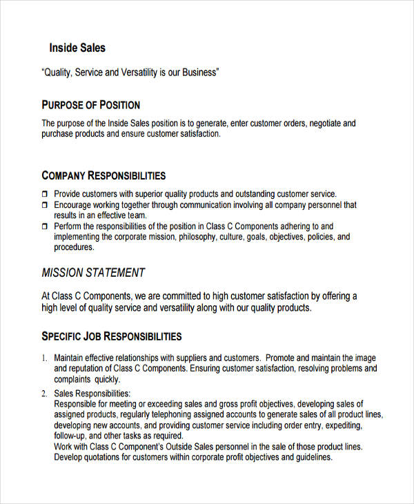 8 Classroom Mission Statement Template Template Free Download