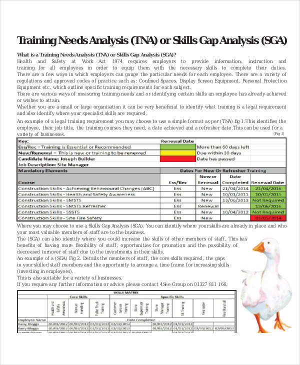 Gap Analysis - 27+ Examples, Format, Pdf | Examples