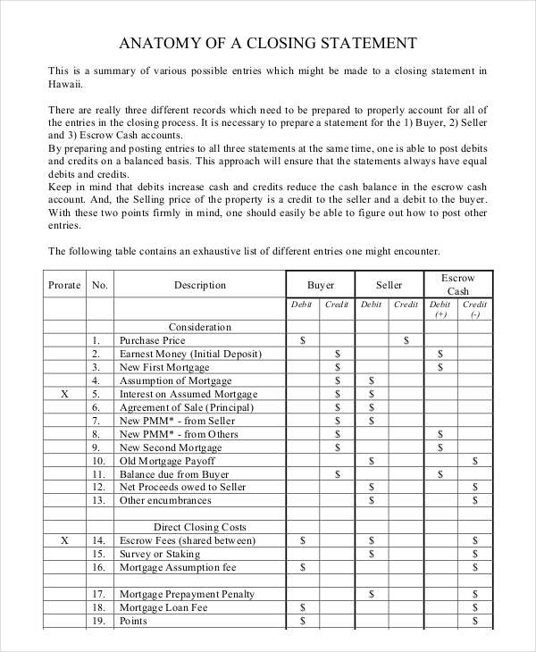 Closing Statement 9 Examples Format Pdf Examples