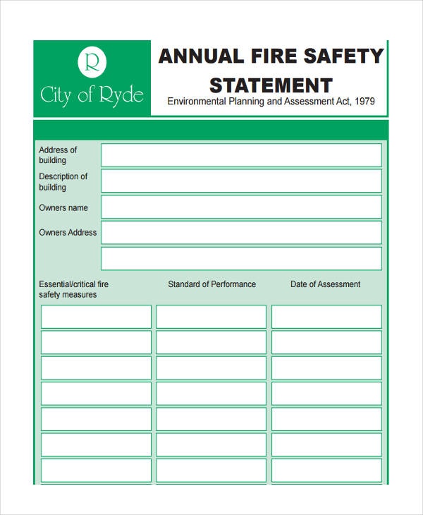 Statement in PDF - 54+ Examples, Format, Sample | Examples