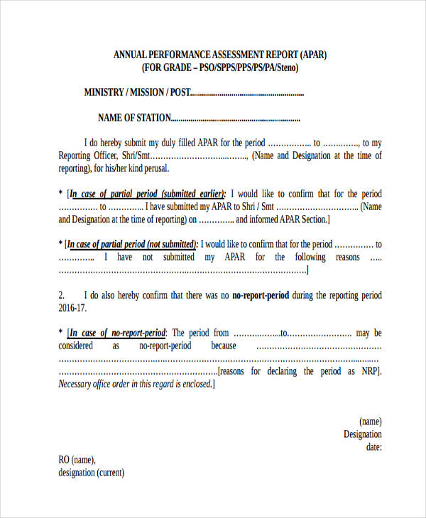 Performance Assessment - 19+ Examples, Format, Sample | Examples