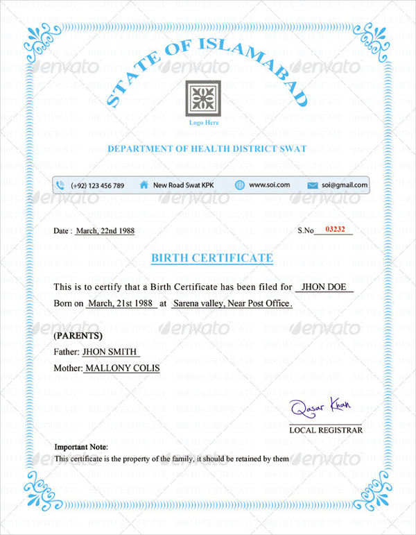 Modern Certificate - 24+ Examples, Format, Pdf | Examples