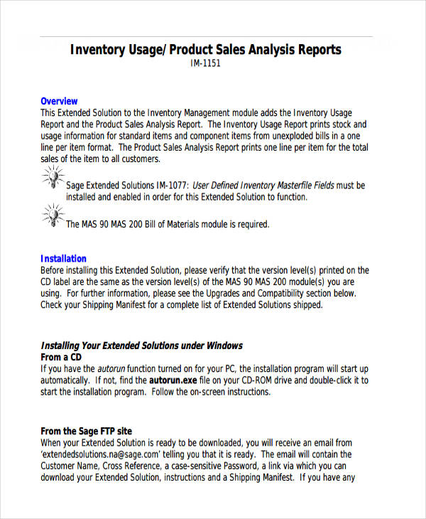 Sales Report - 45+ Examples, Samples, PDF, Word, Pages | Examples