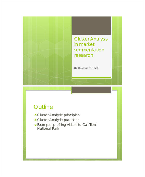 Cluster Analysis - 8+ Examples, Format, Pdf | Examples