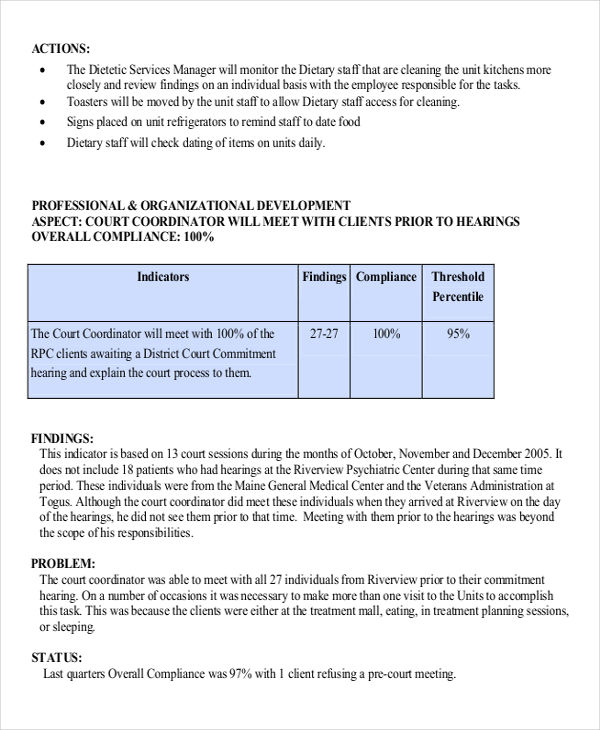 17 Performance Report Examples To Download 17 Performance Report Examples To Download