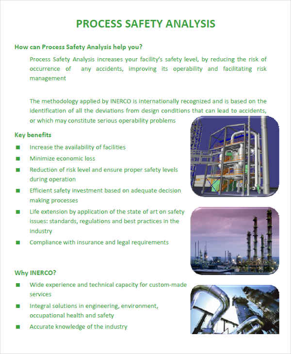Safety Analysis - 7+ Examples, Format, How to Prepare, PDFPdf