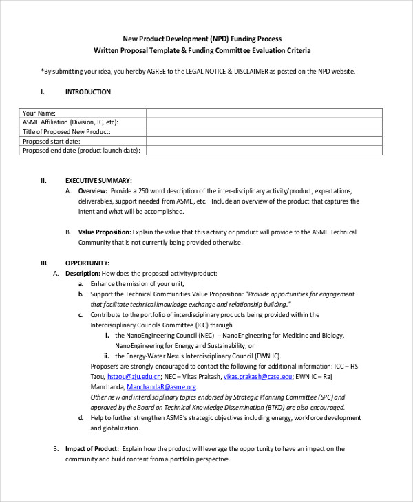  The Concept Paper 10 Concept Proposal Examples Samples 2019 01 08