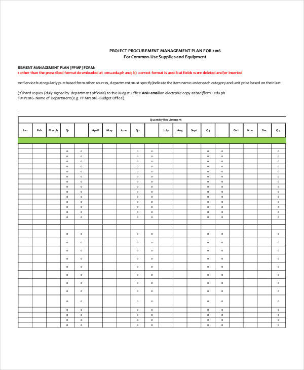 Project Plan - 59+ Examples, Format, Pdf | Examples