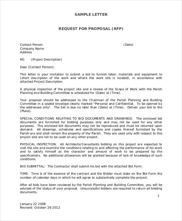 Simple Proposal Formats - 43+ Examples, Format, Pdf | Examples