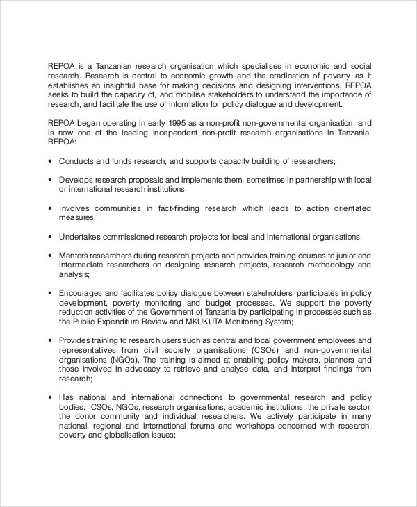  The Concept Paper 10 Concept Proposal Examples Samples 2019 01 08