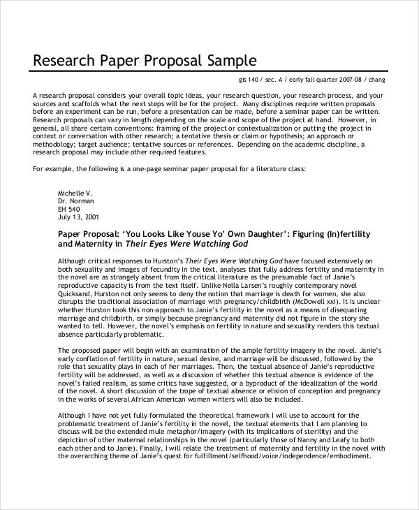Simple Proposal Formats - 43+ Examples, Format, Pdf | Examples