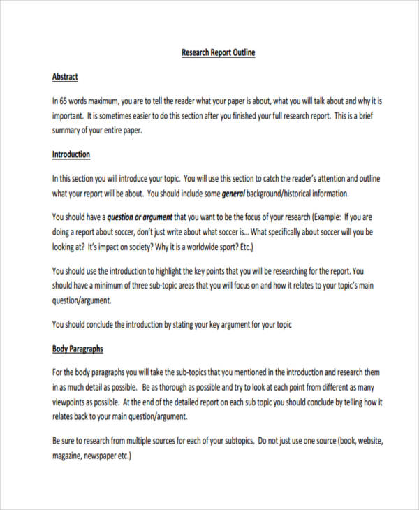 Research Report - 30+ Examples, Format, Pdf | Examples