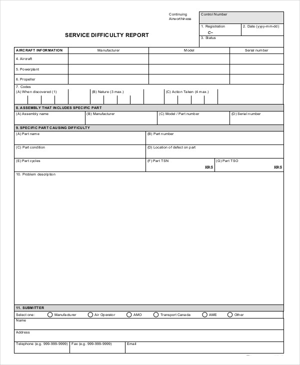 Service Report - 16+ Examples, Format, Pdf | Examples