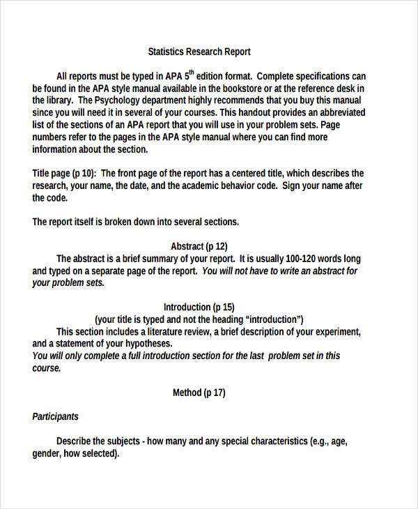 Research Report - 30+ Examples, Format, Pdf | Examples