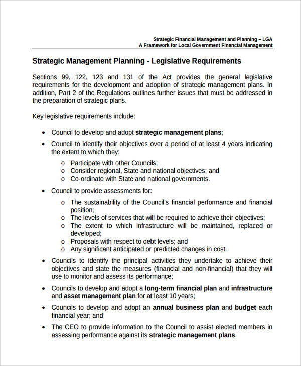 Management Plan Examples 57 In PDF MS Word Pages Google Docs 