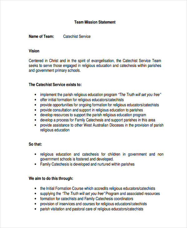 Statement in PDF - 54+ Examples, Format, Sample | Examples