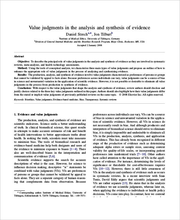 Value Statement 6 Examples Format Pdf Examples