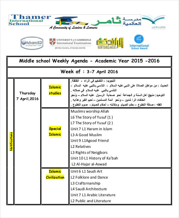 School Agenda 9 Examples Format Pdf Examples School Agenda 9 Examples Format Pdf Examples