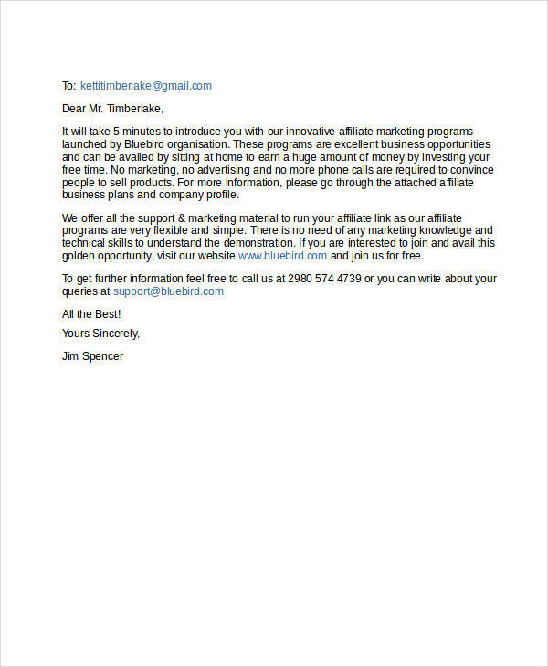 Marketing Email - 8+ Examples, Format, Pdf | Examples