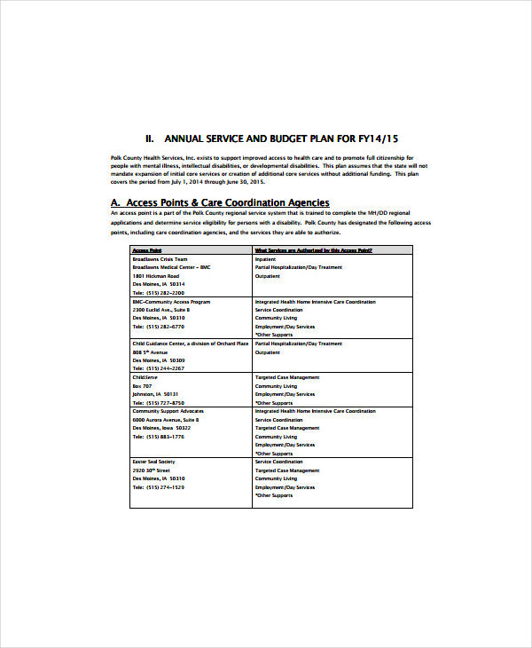 Budget Plan - 14+ Examples, Format, Pdf | Examples