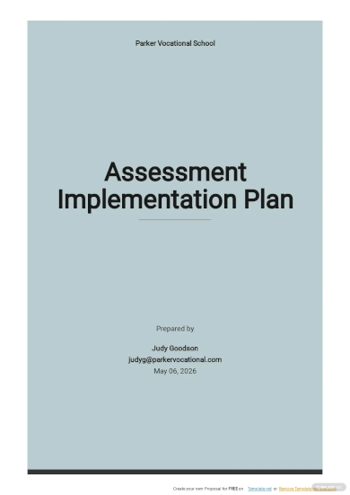 Implementation Plan - 69+ Examples, Format, Pdf | Examples