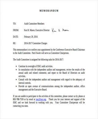 7+ Audit Memo Examples, Samples