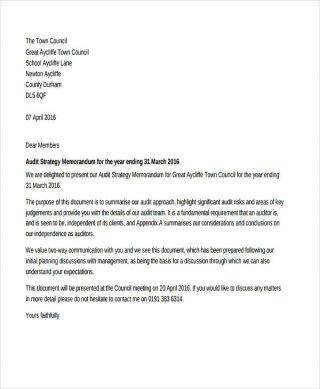 7+ Audit Memo Examples, Samples