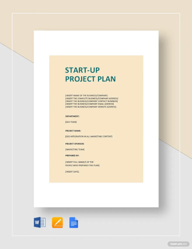 Project Plan - 59+ Examples, Format, Pdf | Examples