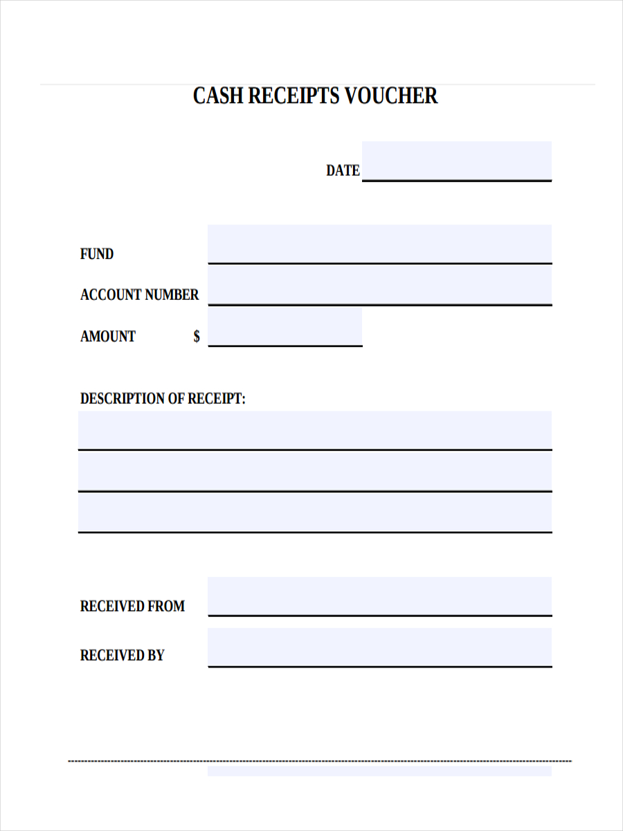 Receipt Voucher - 8+ Examples, Format, Pdf | Examples