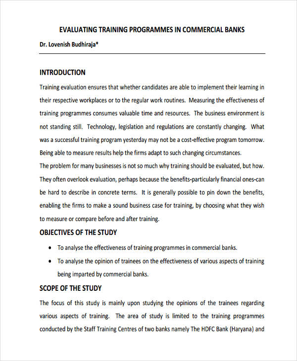 Training Program Examples 20 In PDF InDesign PSD MS Word 