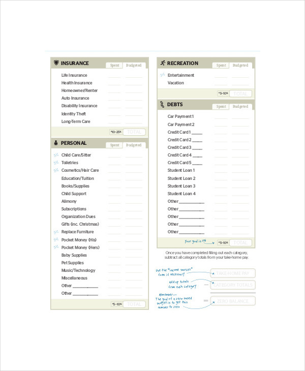 Financial Plan - 11+ Examples, Format, Pdf | Examples