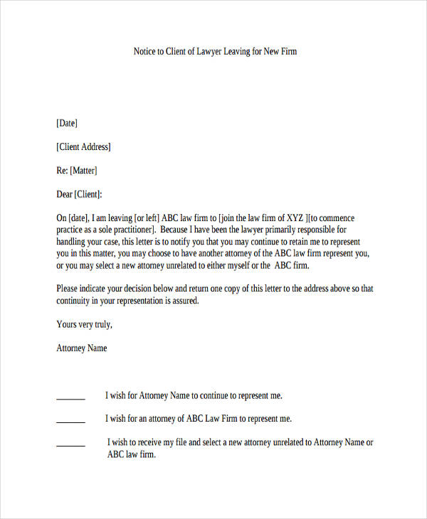 Leaving Notice 8 Examples Format Pdf Examples
