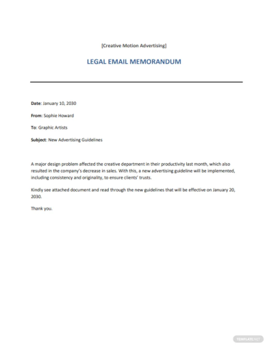 Legal Memo - 16+ Examples, Format, Pdf | Examples