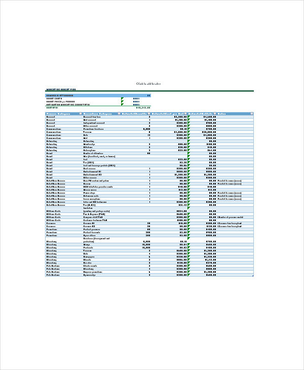 Budget Plan - 14+ Examples, Format, Pdf | Examples