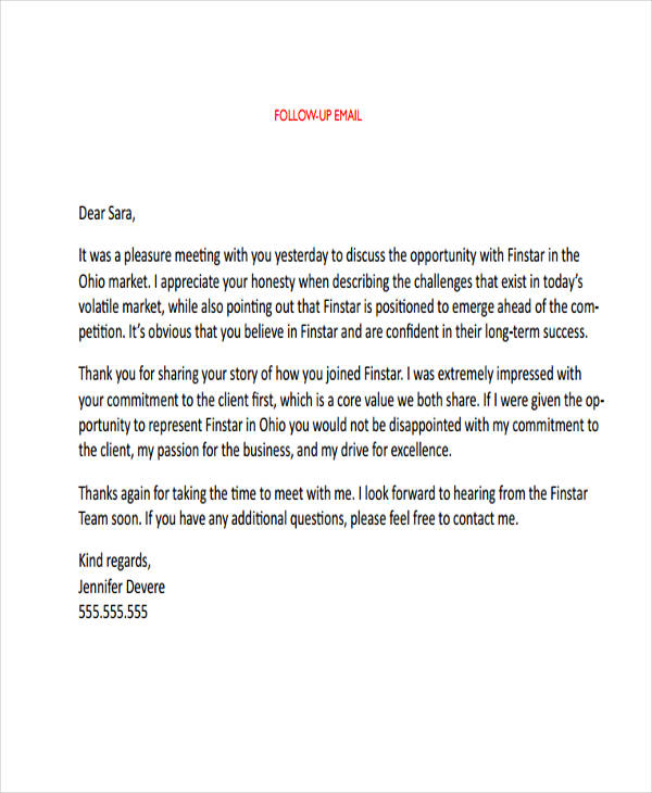 Meeting Email - 7+ Examples, Format, Pdf | Examples