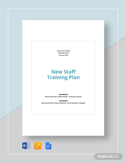 Training Plan 35 Examples Format Pdf Examples