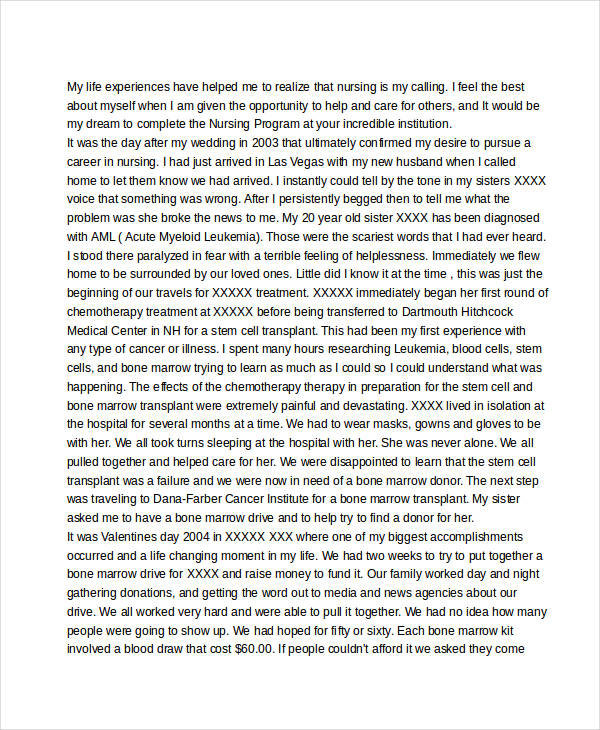 College Admission Essays - 5+ Examples, Format, Pdf | Examples