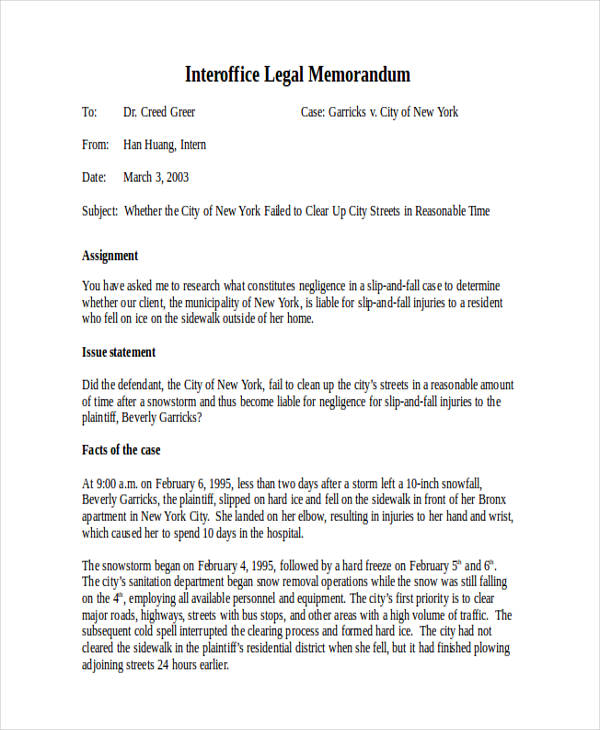 Memo Writing Examples 20 Samples In PDF DOC Pages Examples