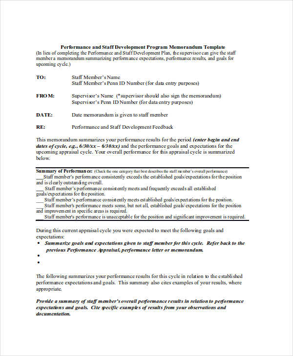 Memo To Staff Regarding Benefits Payment 10 Ceo Welcome Letter To New 