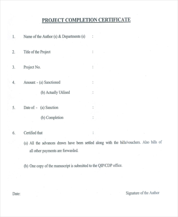 Certificate - 50+ Examples, Format, Pdf | Examples