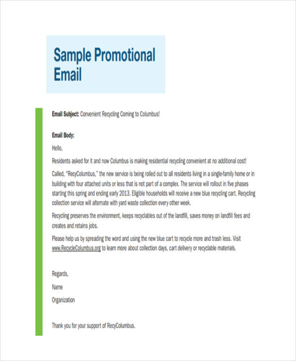Email - 27+ Examples, Format, Pdf | Examples